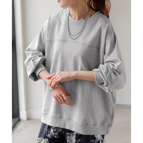 ZOZO問い合わせ番号:94028316ショップ:HUG.U，ハグユーブランド:HUG.U，ハグユー商品名:ステッチゆるロンTカテゴリ:トップス>Tシャツ/カットソーブランド品番:f355素材:本体: 綿70%， ポリエステル30%，...