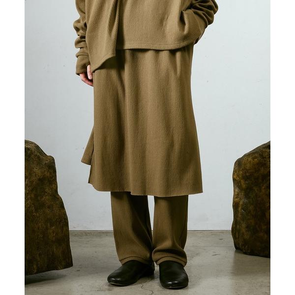 ZOZO問い合わせ番号:94028483ショップ:ANLIO，アンリオブランド:Dulcamara，ドゥルカマラ商品名:HARINUKI RIB スカートPTカテゴリ:パンツ>スウェットパンツブランド品番:D225-P1151素材:コ...