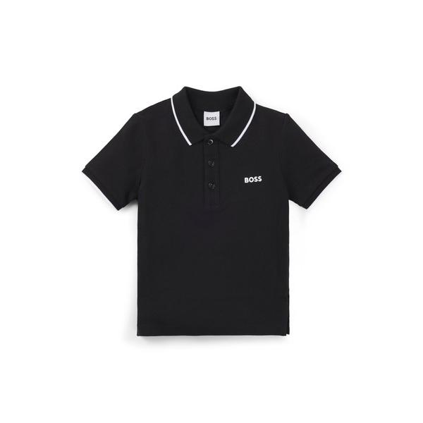 『セール実施中』ZOZO問い合わせ番号:94028781ショップ:HUGO BOSS，ヒューゴボスブランド:BOSS，ボス，HUGO BOSS，ヒューゴボス商品名:キッズ ポロシャツ コットンピケ プリントロゴカテゴリ:トップス>ポロ...
