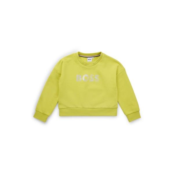『セール実施中』ZOZO問い合わせ番号:94028805ショップ:HUGO BOSS，ヒューゴボスブランド:BOSS，ボス，HUGO BOSS，ヒューゴボス商品名:キッズ スウェットシャツ コットンブレンドフリース ロゴアートワークカテゴリ...