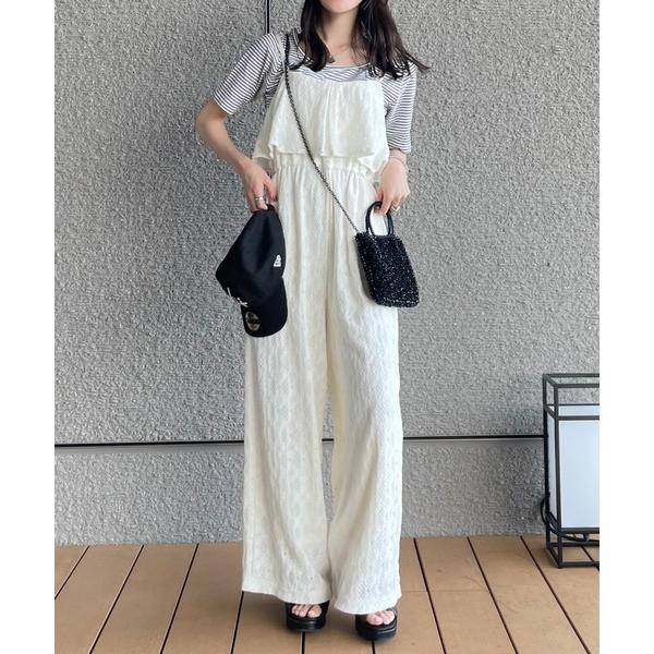 ZOZO問い合わせ番号:94028976ショップ:hinari，ヒナリブランド:hinari，ヒナリ商品名:総レースキャミロンパースカテゴリ:オールインワン・サロペット>サロペット/オーバーオールブランド品番:HN00000051素材...