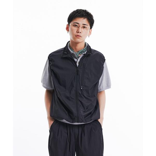 『セール実施中』ZOZO問い合わせ番号:94028989ショップ:INTER FACTORY，インターファクトリーブランド:THE BOLDMAN，ザ ボールドマン商品名:Nylon Vest / ナイロンベストカテゴリ:トップス>ベ...