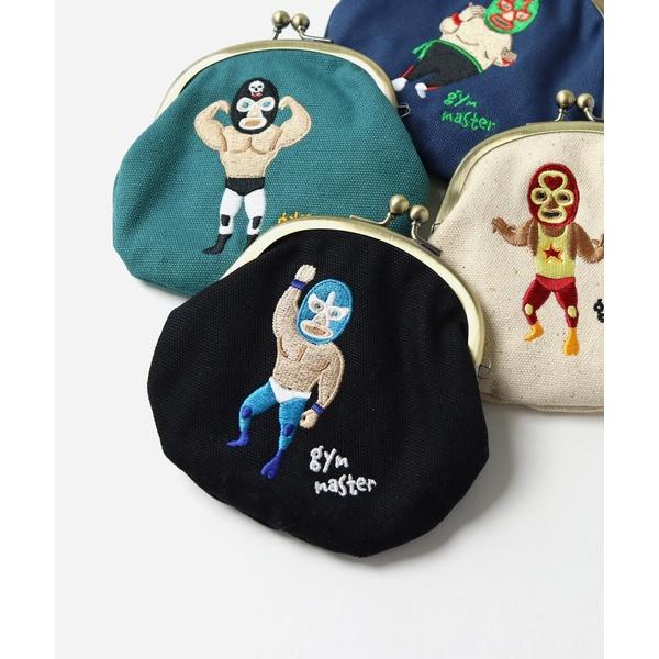 ZOZO問い合わせ番号:94029081ショップ:gym master，ジムマスターブランド:gym master，ジムマスター商品名:覆面レスラーガマグチミニポーチカテゴリ:財布/小物>財布ブランド品番:G521799素材:コットン...