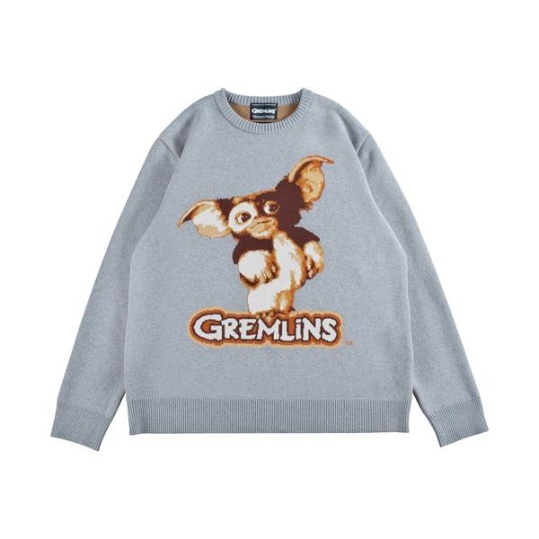 ZOZO問い合わせ番号:94030311ショップ:MEDICOM TOY，メディコム・トイブランド:MEDICOM TOY，メディコムトイ商品名:MLE GREMLINS 「GIZMO」CREW NECK SWEATERカテゴリ:トップス&...