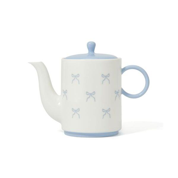 ZOZO問い合わせ番号:94061049ショップ:Francfranc，フランフランブランド:Francfranc，フランフラン商品名:リボン ティーポット ブルーカテゴリ:食器/キッチン>食器ブランド品番:1101090077022...