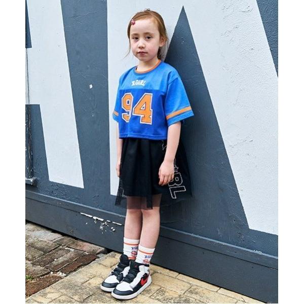 『セール実施中』ZOZO問い合わせ番号:94061324ショップ:X-girl Stages，エックスガール ステージスブランド:X-girl Stages，エックスガールステージス商品名:メッシュレイヤードスカートカテゴリ:スカート&gt...