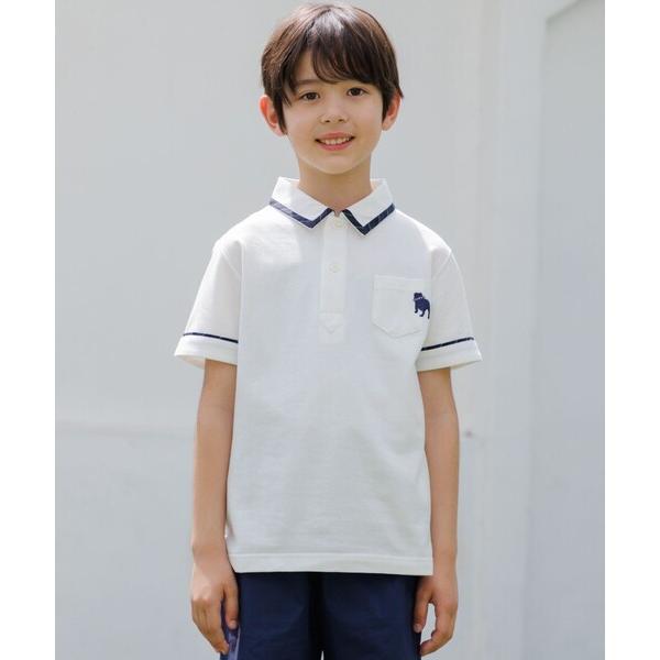 ZOZO問い合わせ番号:94061906ショップ:J.PRESS，ジェイプレスブランド:J.PRESS，ジェイプレス商品名:【100-130cm】カノコ バックブル 半袖ポロシャツカテゴリ:トップス>ポロシャツブランド品番:PLJPG...