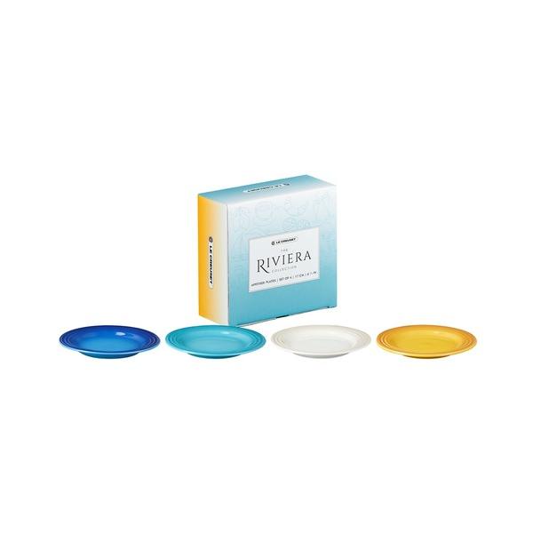 『セール実施中』ZOZO問い合わせ番号:94061985ショップ:Le Creuset，ル・クルーゼブランド:Le Creuset，ルクルーゼ商品名:アペタイザー プレート 17cm (4枚入り) リビエラコレクションカテゴリ:食器/キッチ...