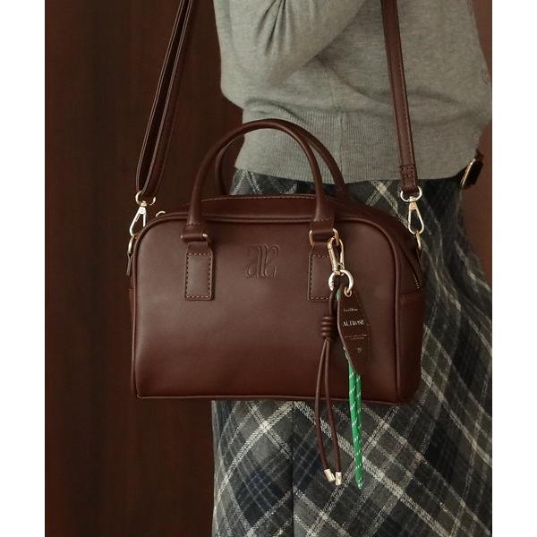 『タイムセール実施中』ZOZO問い合わせ番号:94063375ショップ:ALTROSE，アルトローズブランド:ALTROSE，アルトローズ商品名:【500mlペットボトル収納可】2way ボストンバッグ ショルダーバッグ チャーム付き ブリ...