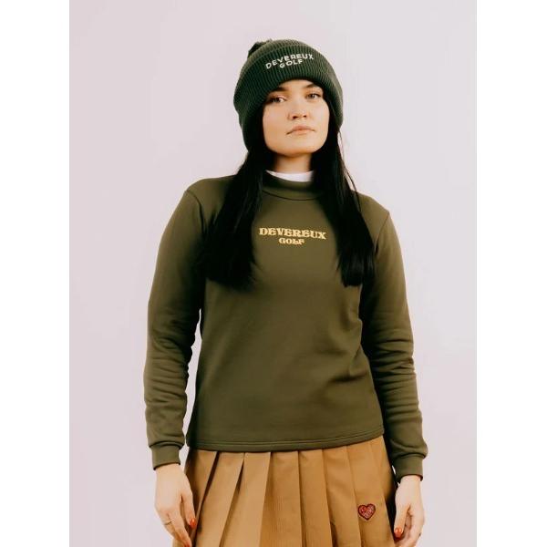 『タイムセール実施中』ZOZO問い合わせ番号:94064687ショップ:DEVEREUX GOLF，デヴァローゴルフブランド:DEVEREUX GOLF，デヴァローゴルフ商品名:WOMENS No Luck Needed KRモックネックカ...