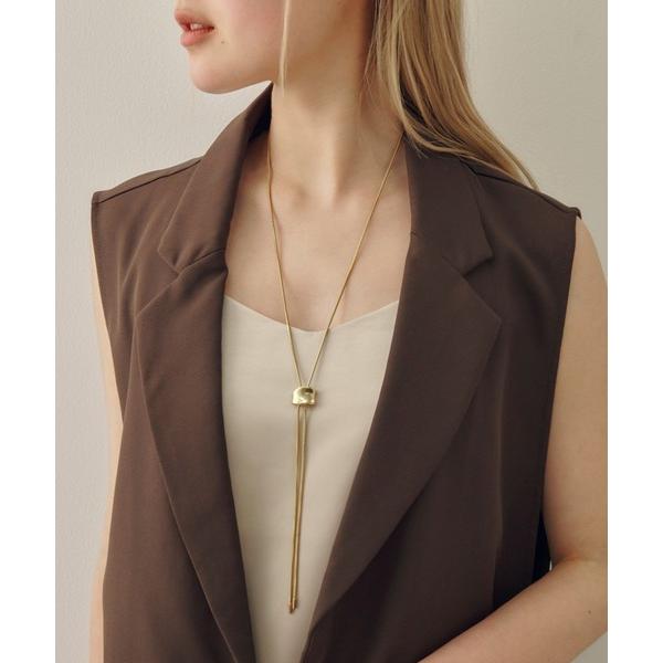 ZOZO問い合わせ番号:94064860ショップ:GOLDY，ゴールディブランド:GOLDY，ゴールディ商品名:【金属アレルギー軽減】ループ タイイング ステンレス ネックレスカテゴリ:アクセサリー>ネックレスブランド品番:32502...