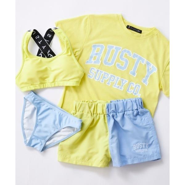 『タイムセール実施中』※このアイテムは返品・交換対象外商品です。ZOZO問い合わせ番号:94096104ショップ:OP/RUSTY，オーピー/ラスティーブランド:RUSTY，ラスティ商品名:【RUSTY/ラスティー】キッズ水着４点セットカテ...