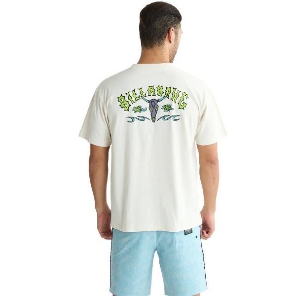 『セール実施中』ZOZO問い合わせ番号:94096446ショップ:BILLABONG，ビラボンブランド:BILLABONG，ビラボン商品名:BILLABONG メンズ 【OCCY】 RAGING BULL Tシャツ 【2025年夏モデル】/...