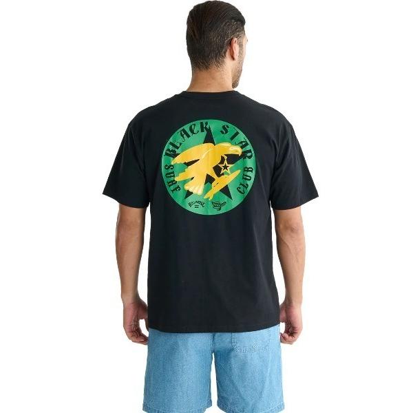 『セール実施中』ZOZO問い合わせ番号:94096450ショップ:BILLABONG，ビラボンブランド:BILLABONG，ビラボン商品名:BILLABONG メンズ 【MAMIWATA】 BLACK STAR REGULAR SS Tシャ...