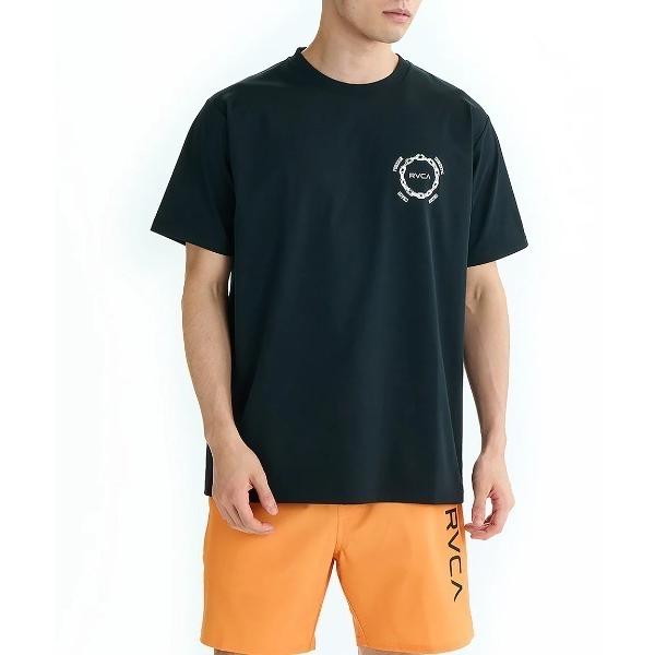 『セール実施中』ZOZO問い合わせ番号:94096469ショップ:BILLABONG，ビラボンブランド:RVCA，ルーカ商品名:RVCA メンズ CHAIN RELEASE SFST サーフTシャツ 【2025年夏モデル】/ルーカ水陸両用吸...