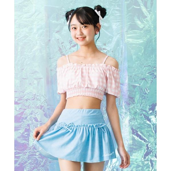 『タイムセール実施中』※このアイテムは返品・交換対象外商品です。ZOZO問い合わせ番号:94096577ショップ:BABYDOLL，ベビードールブランド:PINKHUNT，ピンクハント商品名:PINKHUNT ピンクハント ギンガムバルーン...