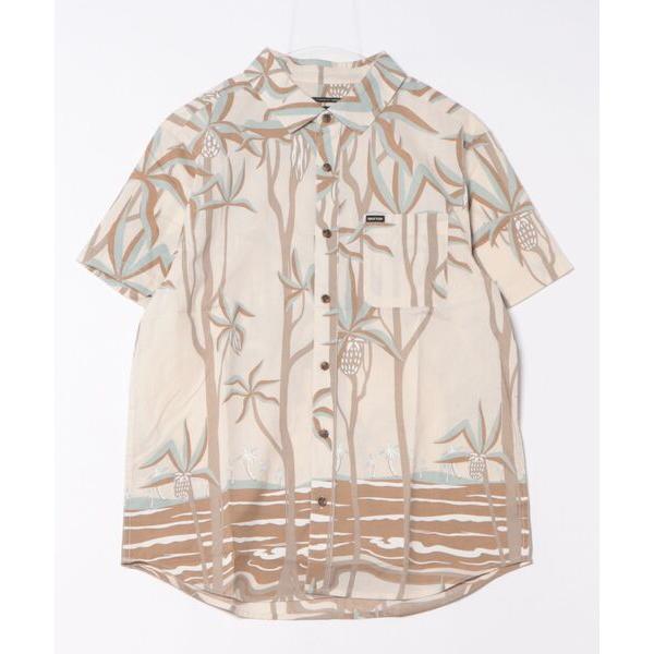 ZOZO問い合わせ番号:94096790ショップ:ムラサキスポーツ，ムラサキスポーツブランド:BRIXTON，ブリクストン，ムラサキスポーツ，ムラサキスポーツ商品名:BRIXTON/ブリクストン 半袖シャツ CHARTER PRINT S/...