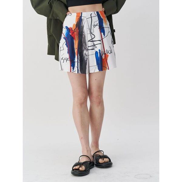 『セール実施中』※このアイテムは返品・交換対象外商品です。ZOZO問い合わせ番号:94096810ショップ:UN3D.，アンスリードブランド:UN3D.，アンスリード商品名:RAKUGAKI ART SHORT PT【セットアップ着用可能】...