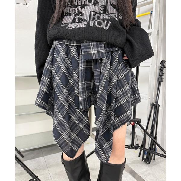 『セール実施中』ZOZO問い合わせ番号:94097072ショップ:WEGO，ウィゴーブランド:Figments，フィグメンツ，WEGO，ウィゴー商品名:フェイクスリーブイレヘムスカートカテゴリ:スカート>スカートブランド品番:FG25...