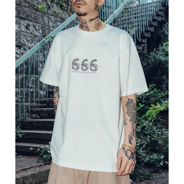 ZOZO問い合わせ番号:94097274ショップ:Subciety，サブサエティブランド:Subciety，サブサエティ商品名:666 teeカテゴリ:トップス>Tシャツ/カットソーブランド品番:105-40954素材:綿100%原産...