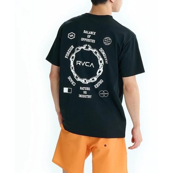 『セール実施中』ZOZO問い合わせ番号:94097380ショップ:BOARDRIDERS，ボードライダーズブランド:RVCA，ルーカ商品名:RVCA メンズ CHAIN RELEASE SFST サーフTシャツ 【2025年夏モデル】/ルー...