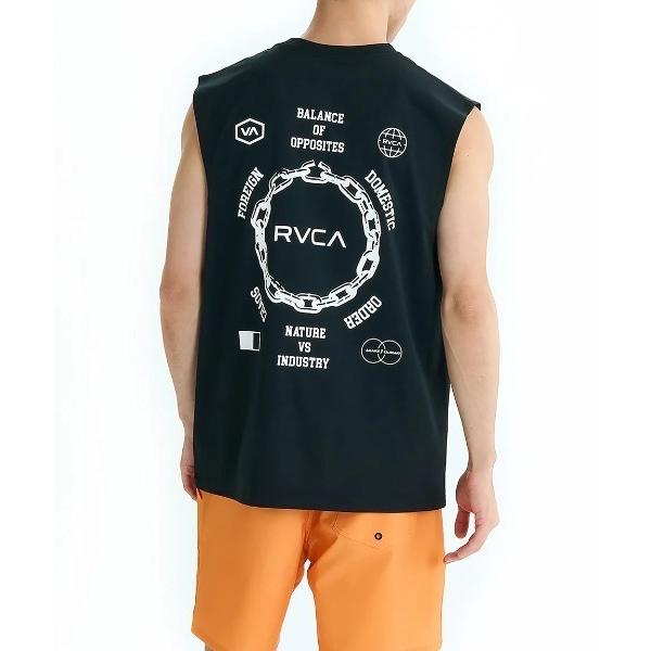 『セール実施中』ZOZO問い合わせ番号:94097382ショップ:BOARDRIDERS，ボードライダーズブランド:RVCA，ルーカ商品名:RVCA メンズ CHAIN RELEASE SFTT サーフタンクトップ 【2025年夏モデル】/...
