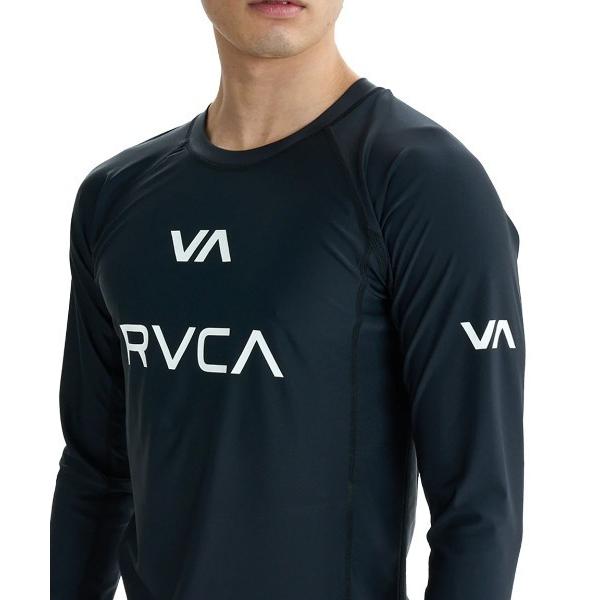 『セール実施中』ZOZO問い合わせ番号:94097385ショップ:BOARDRIDERS，ボードライダーズブランド:RVCA，ルーカ商品名:RVCA メンズ 【VA SPORT】 VA RVCA RASH LS 長袖ラッシュガード 【202...