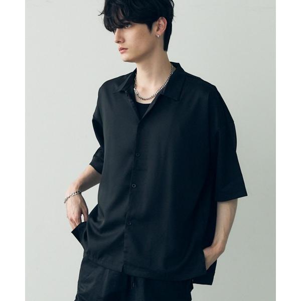 『タイムセール実施中』ZOZO問い合わせ番号:94097729ショップ:Auntie Rosa，アンティローザブランド:Shoowtime，ショウタイム商品名:Over size drape regular coller shirt / オ...