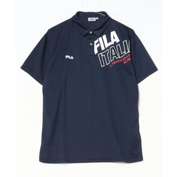 ZOZO問い合わせ番号:94097959ショップ:アルペンZOZOTOWN店，アルペンゾゾタウンテンブランド:FILA，フィラ商品名:フィラ FILA 冷感半袖ポロシャツカテゴリ:トップス>ポロシャツブランド品番:FL FDFGM90...