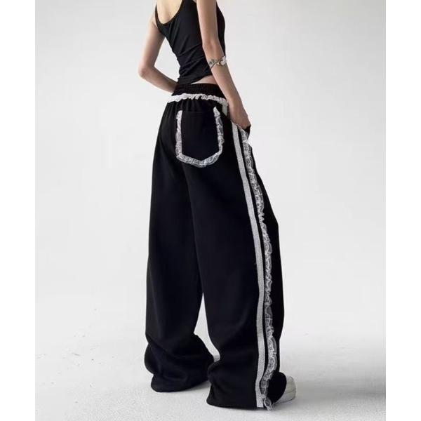 『タイムセール実施中』ZOZO問い合わせ番号:94098537ショップ:DIAVEL，ディアベルブランド:DIAVEL，ディアベル，LADY LIKE，レディライク，SHEENA，シーナ商品名:レーススウェットパンツ/バックポケットレースデ...