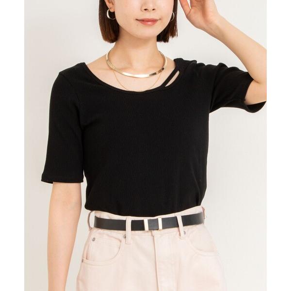 『セール実施中』ZOZO問い合わせ番号:94099143ショップ:NOLLEY'S，ノーリーズブランド:Rie Miller，リエミラー，NOLLEY'S，ノーリーズ商品名:ランダムテレコ2WAYプルオーバーカテゴリ:トップス>Tシャ...