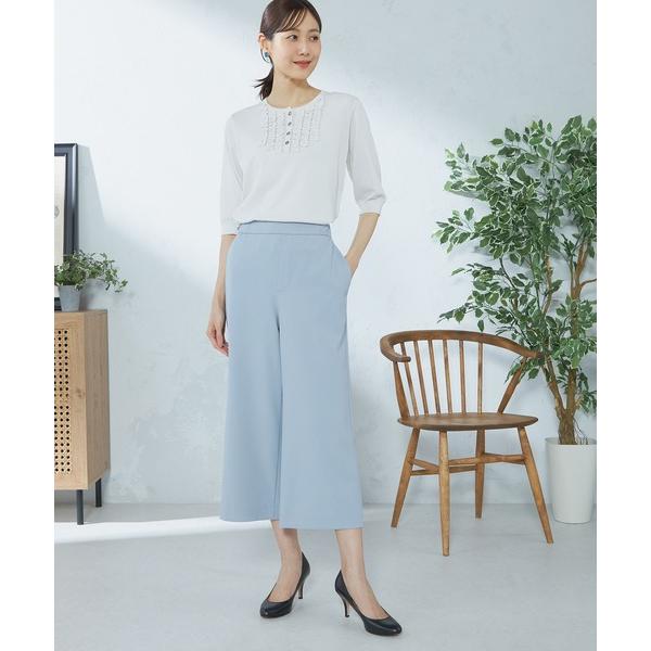 『セール実施中』ZOZO問い合わせ番号:94129749ショップ:GALLORIA，ギャローリアブランド:GALLORIA，ギャローリア商品名:【キレメクパンツ】２wayストレッチ　ワイドパンツカテゴリ:パンツ>その他パンツブランド品...