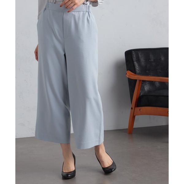 『セール実施中』ZOZO問い合わせ番号:94129753ショップ:GALLORIA，ギャローリアブランド:GALLORIA，ギャローリア商品名:【キレメクパンツ】２wayストレッチ　さらっと快適　麻調ワイドパンツカテゴリ:パンツ>その...