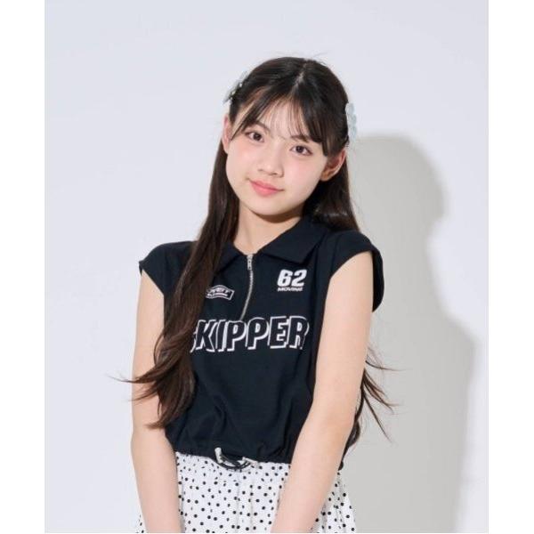 『セール実施中』ZOZO問い合わせ番号:94130127ショップ:NARUMIYA ONLINE，ナルミヤ オンラインブランド:by LOVEiT，バイラビット商品名:【Cuugal掲載】ハーフジップ半袖Ｔシャツカテゴリ:トップス>T...