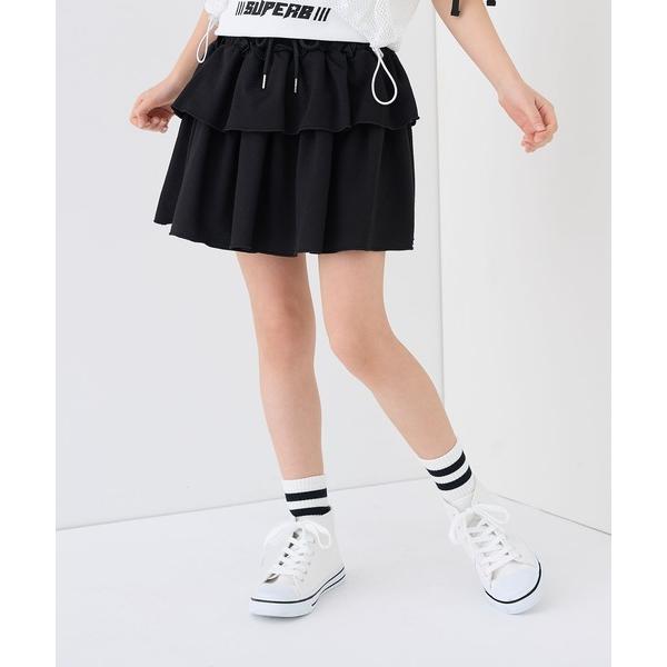 『タイムセール実施中』ZOZO問い合わせ番号:94131153ショップ:cross marche，クロスマルシェブランド:BISKEE，ビスキー商品名:カットフリルティアードスカパン/ミニスカートカテゴリ:スカート>スカートブランド品...