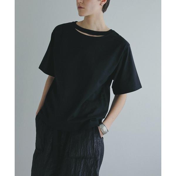 『セール実施中』ZOZO問い合わせ番号:94131625ショップ:CLANE，クラネブランド:MANOF，マノフ商品名:SLIT NECK CUT TOPSカテゴリ:トップス>Tシャツ/カットソーブランド品番:88105-1112素材...