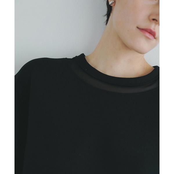 『セール実施中』ZOZO問い合わせ番号:94131626ショップ:CLANE，クラネブランド:MANOF，マノフ商品名:SHEER NECK CUT TOPSカテゴリ:トップス>Tシャツ/カットソーブランド品番:88105-1122素...