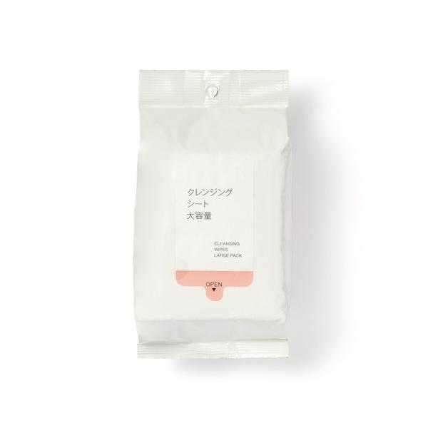 ※このアイテムは返品・交換対象外商品です。コスメ商品ZOZO問い合わせ番号:94131809ショップ:無印良品，ムジルシリョウヒンブランド:無印良品，ムジルシリョウヒン商品名:クレンジングシート（大容量）　３０枚／約２２５×２００ｍｍカテゴ...