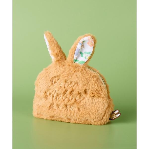 ZOZO問い合わせ番号:94134681ショップ:salle de bal，サルデバルブランド:salle de bal，サルデバル商品名:【 PETER RABBIT / ピーターラビット 】 耳付きポーチ フラワー　NJIカテゴリ:財布...