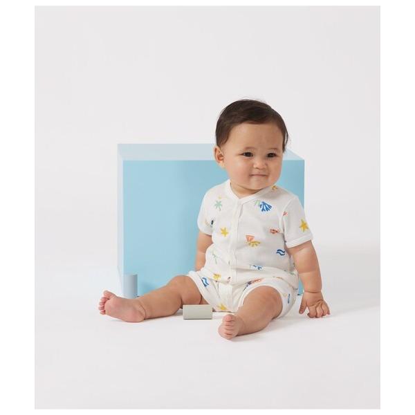 『セール実施中』※このアイテムは返品・交換対象外商品です。ZOZO問い合わせ番号:94134919ショップ:PETIT BATEAU，プチバトーブランド:PETIT BATEAU，プチバトー商品名:ショートロンパースカテゴリ:ママ＆ベビー&...