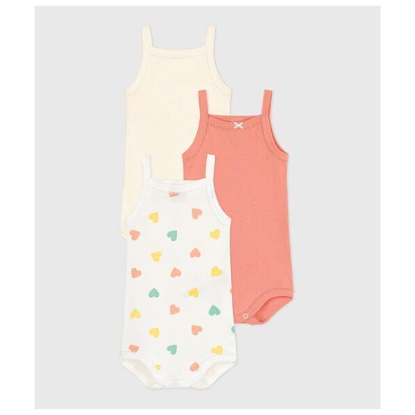 『セール実施中』※このアイテムは返品・交換対象外商品です。ZOZO問い合わせ番号:94134920ショップ:PETIT BATEAU，プチバトーブランド:PETIT BATEAU，プチバトー商品名:キャミソールボディ３枚組カテゴリ:ママ＆ベ...