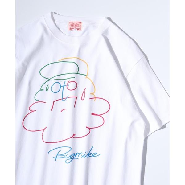 ZOZO問い合わせ番号:94143203ショップ:FUNALIVE，ファンアライブブランド:BIG MIKE，ビッグマイク，FUNALIVE，ファンアライブ商品名:BIG MIKE コットン プリントTシャツカテゴリ:トップス>Tシャ...
