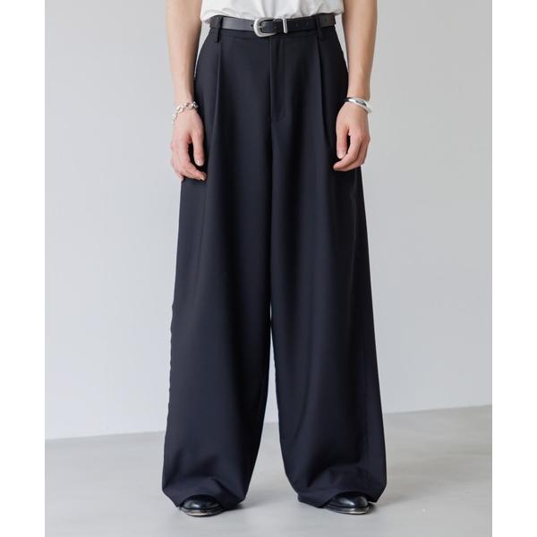 『セール実施中』ZOZO問い合わせ番号:94195882ショップ:SINSS，シンスブランド:SINSS，シンス商品名:Fringe  tuck wide straight slacks / フリンジタックワイドストレートスラックスカテゴリ...