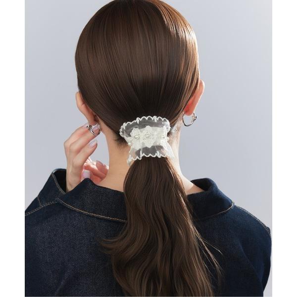 『タイムセール実施中』ZOZO問い合わせ番号:94226938ショップ:FRP，エフアールピーブランド:dee doo dah，ディドゥダ，Sakka，サッカ商品名:【deedoodah】ナチュラルレース　ロールカフ　ヘアカフ/ポニーフック...