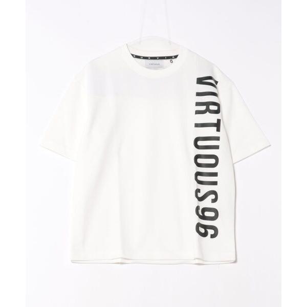 『タイムセール実施中』ZOZO問い合わせ番号:94227083ショップ:TETE，テットブランド:VIRTUOUS，バーチャス商品名:【VIRTUOUS/バーチャス】ポンチブランドロゴ切替半袖Ｔシャツカテゴリ:トップス>Tシャツ/カッ...