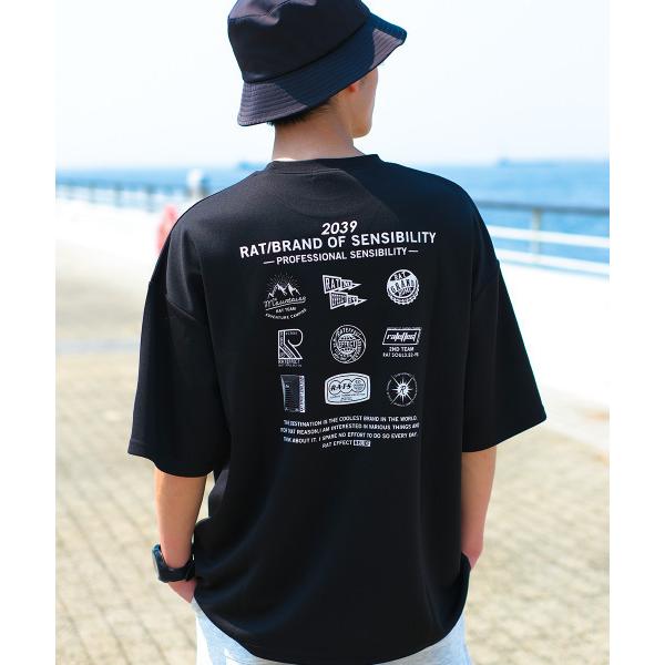 ZOZO問い合わせ番号:94227145ショップ:SHUSHU，シュシュブランド:RAT EFFECT，ラットエフェクト，SHUSHU，シュシュ商品名:【吸水速乾/UVカット】半袖Tシャツ 水陸両用 ラッシュガードカテゴリ:トップス>...