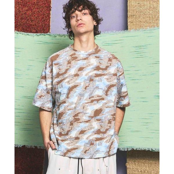 ZOZO問い合わせ番号:94227434ショップ:MAISON SPECIAL，メゾン スペシャルブランド:MAISON SPECIAL，メゾンスペシャル商品名:《UNISEX》Camouflage Back Cut Jacquard Pr...
