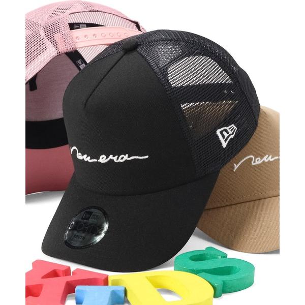ZOZO問い合わせ番号:94227516ショップ:ONSPOTZ，オンスポッツブランド:NEW ERA，ニューエラ商品名:ニューエラキッズ メッシュキャップ 手書き風ロゴ ONSPOTZ別注カテゴリ:帽子>キャップブランド品番:147...
