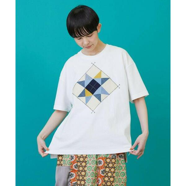 『セール実施中』ZOZO問い合わせ番号:94227616ショップ:FRAPBOIS，フラボアブランド:FRAPBOIS，フラボア商品名:キルティックTカテゴリ:トップス>Tシャツ/カットソーブランド品番:B1553RUT213素材:表...