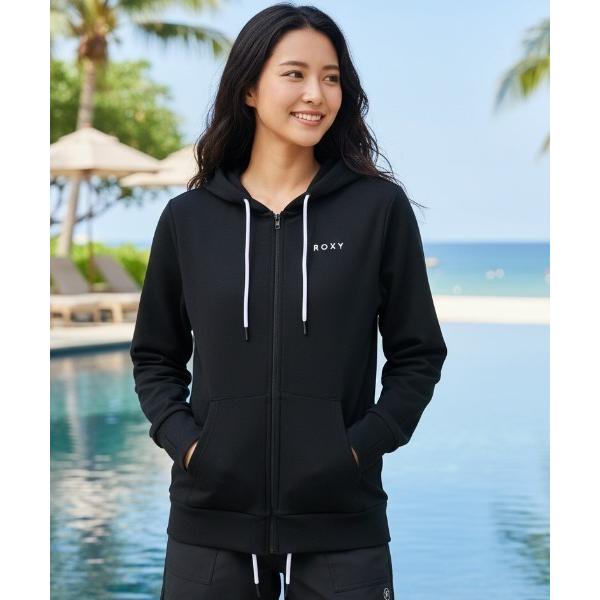 『タイムセール実施中』ZOZO問い合わせ番号:94260125ショップ:BY THE BAY，バイザベイブランド:ROXY，ロキシー商品名:【ROXY/ロキシー】24SS AURORA/水陸両用長袖ドローコード付き時ップアップパーカーラッシ...